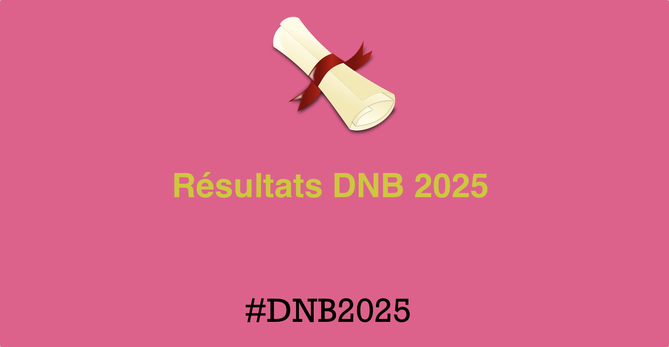 Les résultats du DNB 2025 – Collège Vauban